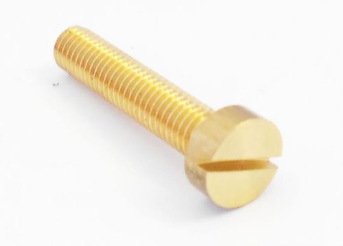 3BA x 1" Brass Slotted Cheese Head Screw (pck 100) - EKP Supplies ...